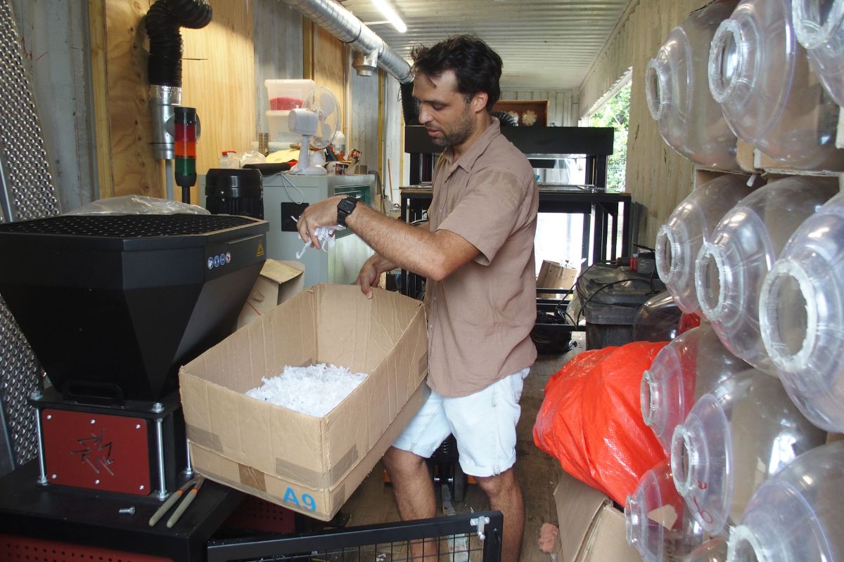 Habit’âme, transformer les déchets en matériaux de construction | EWAG